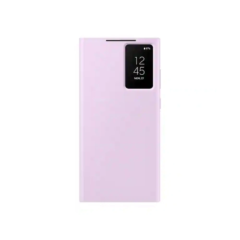 Galaxy S23 Ultra Smart View Wallet Cover - prix Tunisie Couleur Lavender
